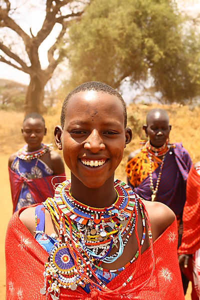 Young Masai Girl Photo Amboseli Kenya Africa young-masai-girl-photo-amboseli-kenya-africa