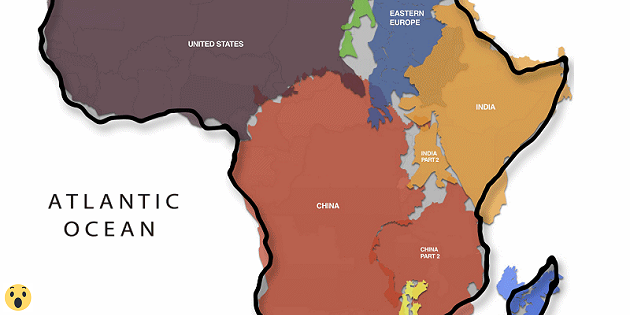 The True Size of Africa