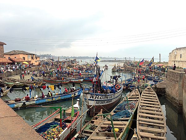 Elmina port photo, Ghana Africa